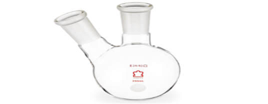 MATRACES: MATRAZ FONDO REDONDO 2 BOCAS ANG. 24/40 5,000 ML